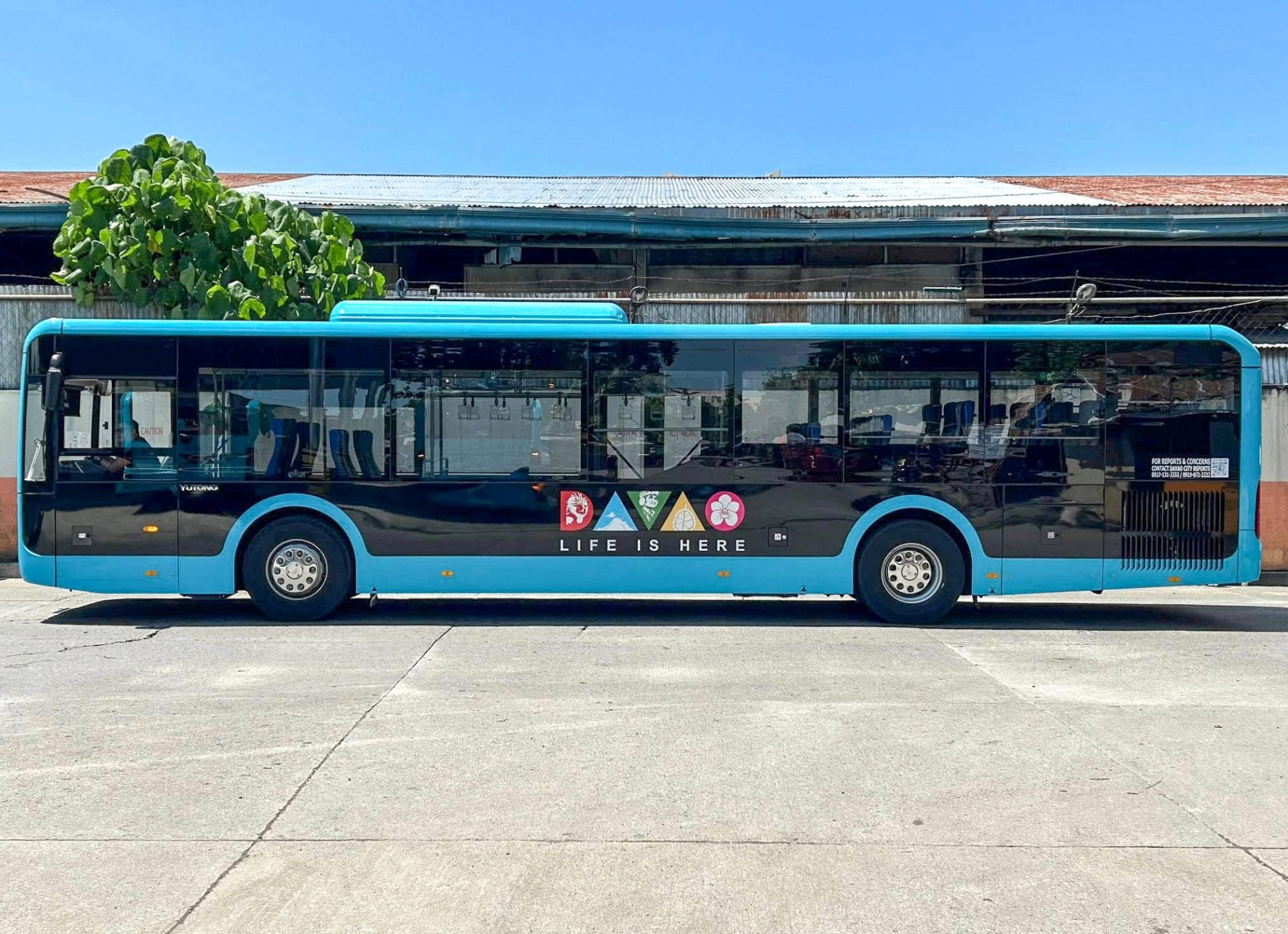 Davao City Interim Bus Service (DIBS) Launches December 5, 2025 | Bus ...