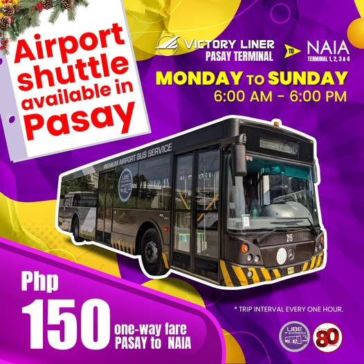 UBE Express Launches New Airport Shuttle Loop from Victory Liner Pasay ...
